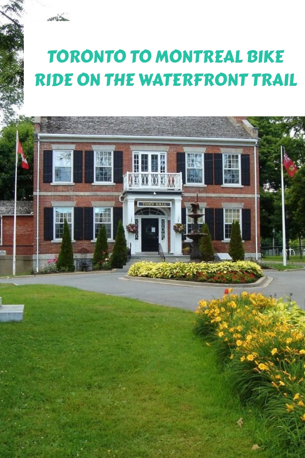 Toronto To Montreal Bike Ride On The Waterfront Trail